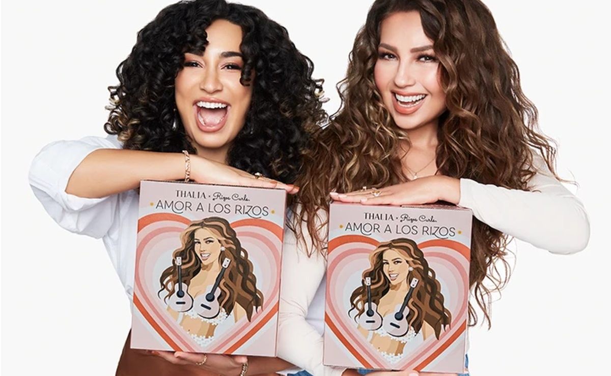 Thalía se une a la marca latina Rizos Curls para lanzar una colección ...