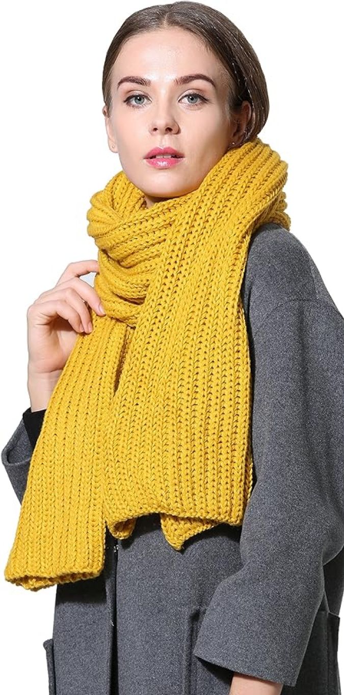 9 bufandas chunky y oversized para protegerte del frío por menos de $30 ...